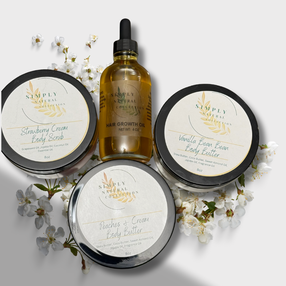 Simply Natural Collection plant-based all natural skincare products